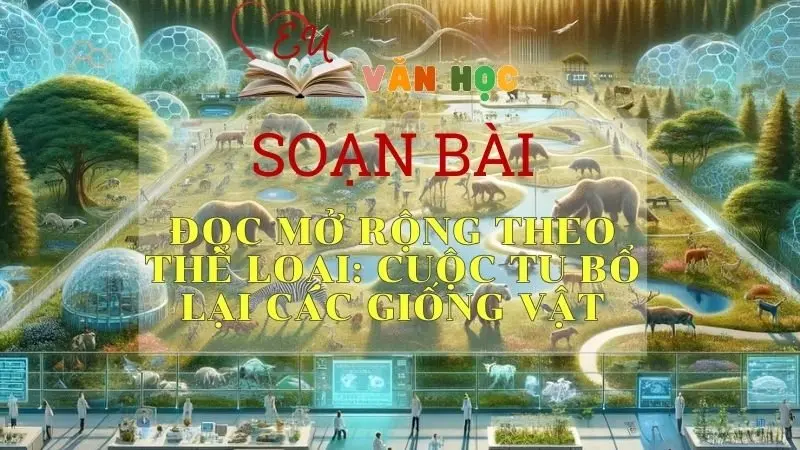 Soạn bài Đọc mở rộng theo thể loại Cuộc tu bổ lại các giống vật - Ngữ ...