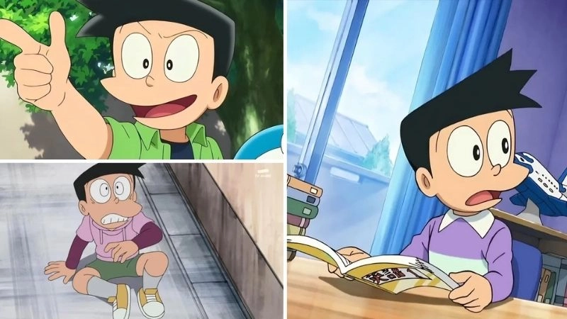Khám phá bộ ảnh Suneo nổi bật giữa nhóm bạn Doraemon